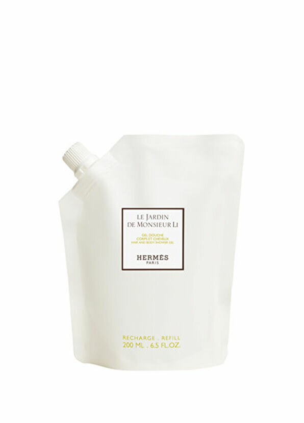 Сменный блок HERMÈS Le Jardin de Monsieur Li 200мл | Для душа и волос |Унисекс | Свежесть, утонченность, гармония