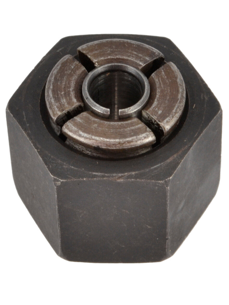 Цанга с гайкой D8 с втулкой цанги D6 мм (набор) EV(58,79) для фрезера ЗУБР ФМУ-1650