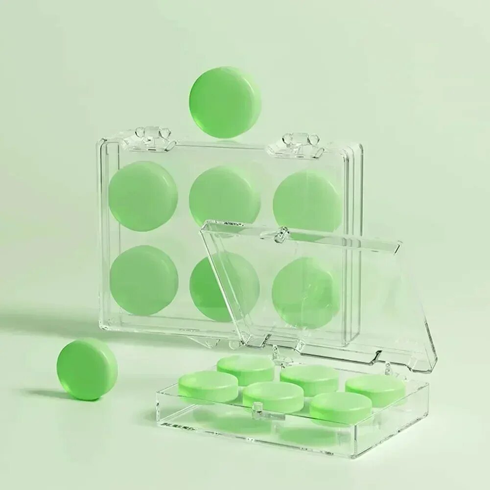 Силиконовые беруши Green для сна и плавания