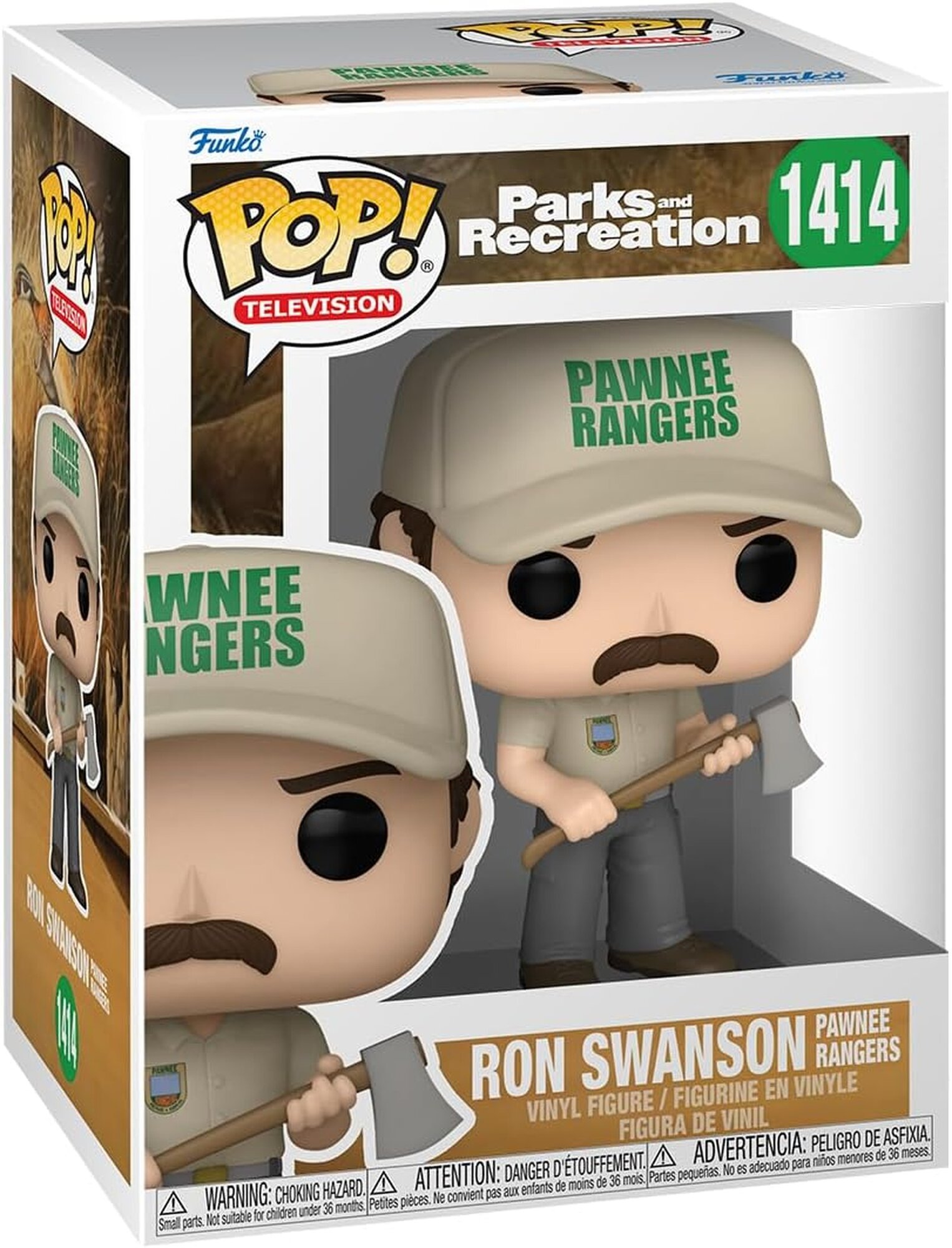Фигурки Funko Pop TELEVISION - Коллекционная фигурка Parks and Recreation Рон Суонсон - Фанко 1414