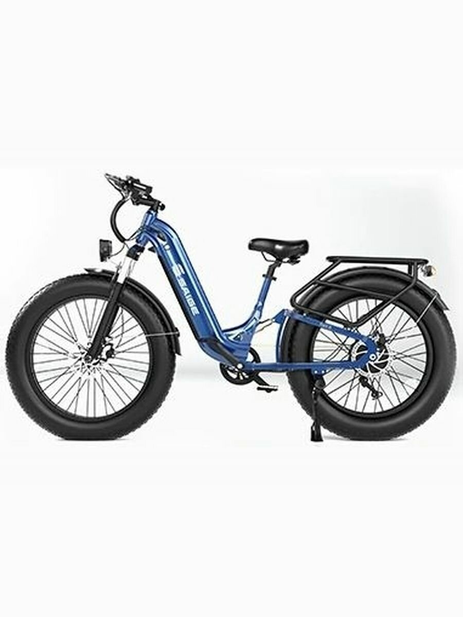 Электровелосипед Saige Rail 6 (48V/20Ah) - Синий, цельная рама