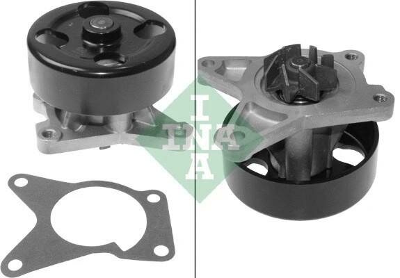 Водяная помпа INA 538052410 Nissan Qashqai, TIIda, X-Trail, Renault Fluence, Latitude, Laguna III, Megane III 2.0 06->