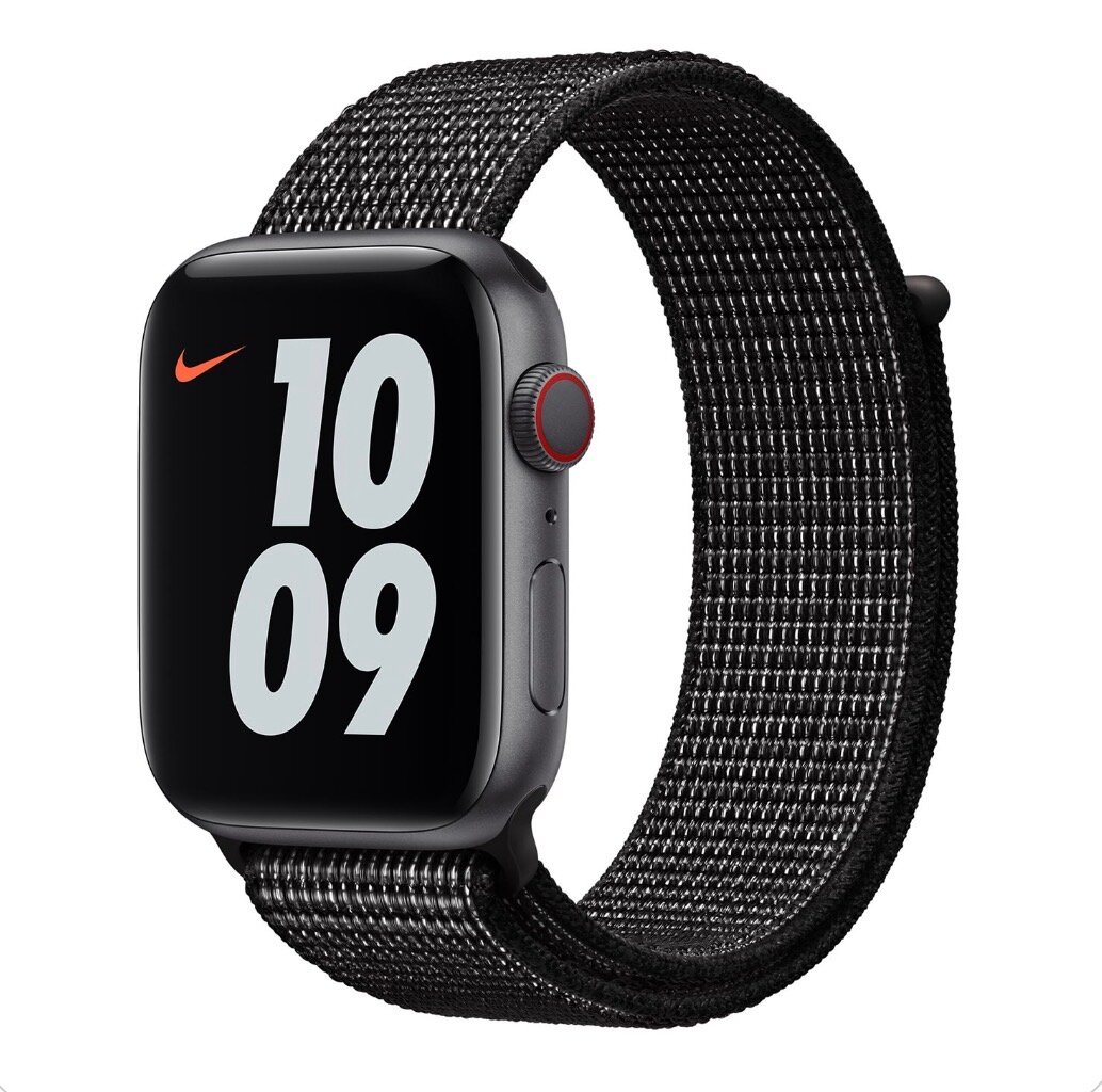 Ремешок Black Nike Sport Loop MX812FE/A для Apple Watch 44/45/46/49mm (Original)