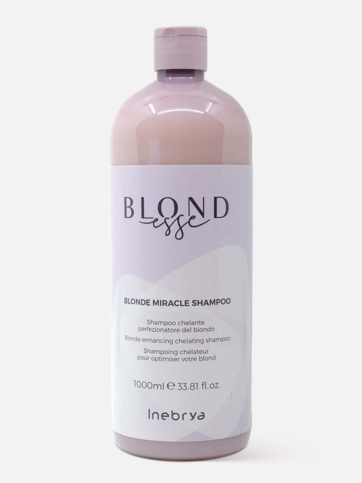 Шампунь для оттенков блонд Inebrya Blondesse Blonde Miracle Shampoo, 1000 мл