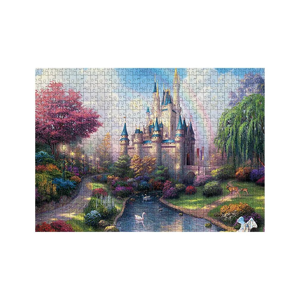 Пазлы для взрослых 1000 элементов,75х50cm/Замок мечты