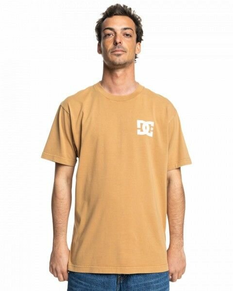 Футболка DC Shoes, размер L, коричневый — фото 1