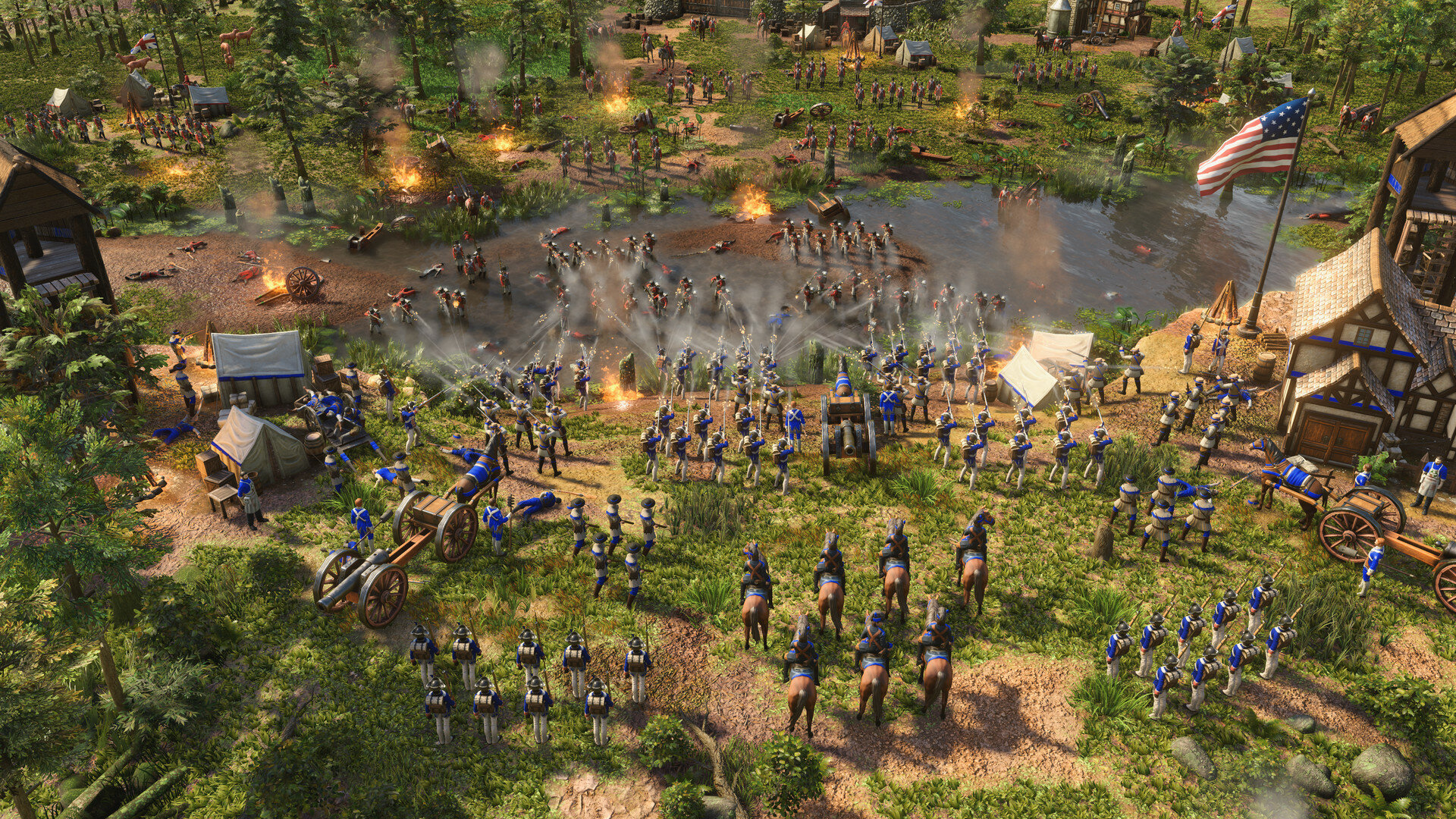 Age of Empires III: Полное издание - United States Civilization DLC PC Steam Ключ