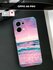 Силиконовый чехол на Oppo A6 Pro / Оппо A6 Про с принтом розовое море