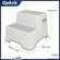 Opkris Детский табурет белый пластик 33x29.5x22.5 см для дома 1 шт.