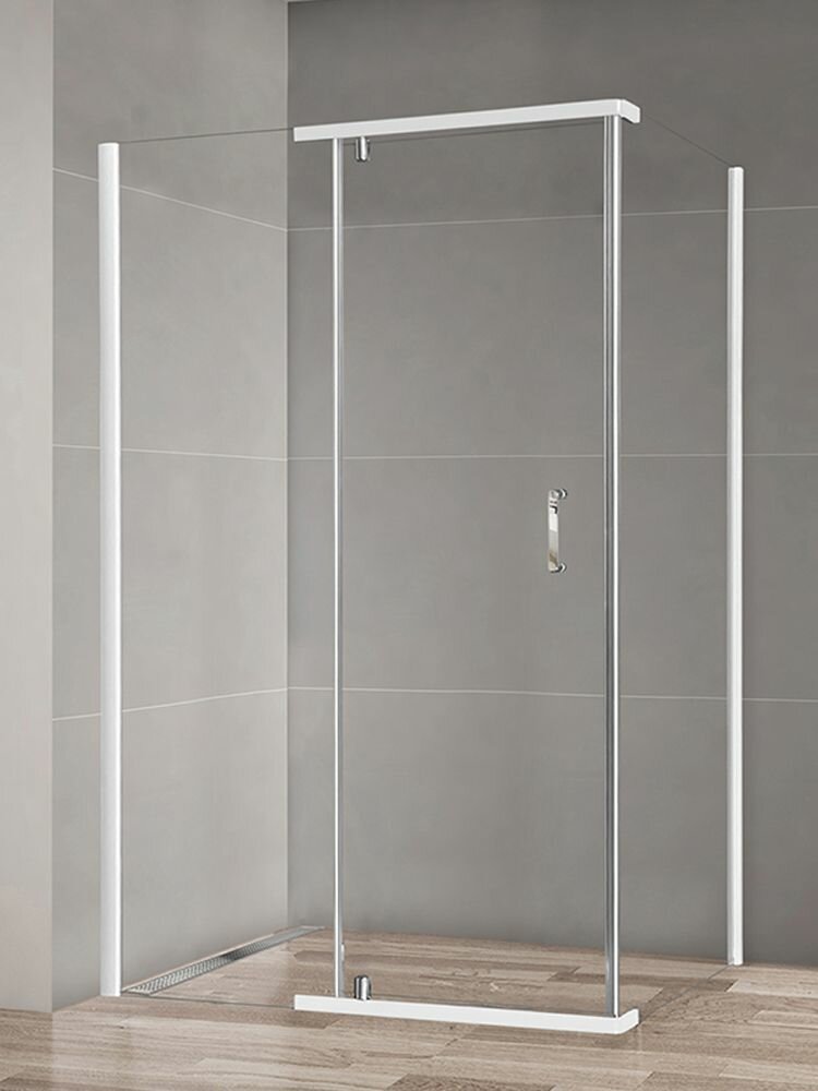 Душевой уголок Royal Bath RB 140х70х200 стекло прозрачное 6мм профиль белый