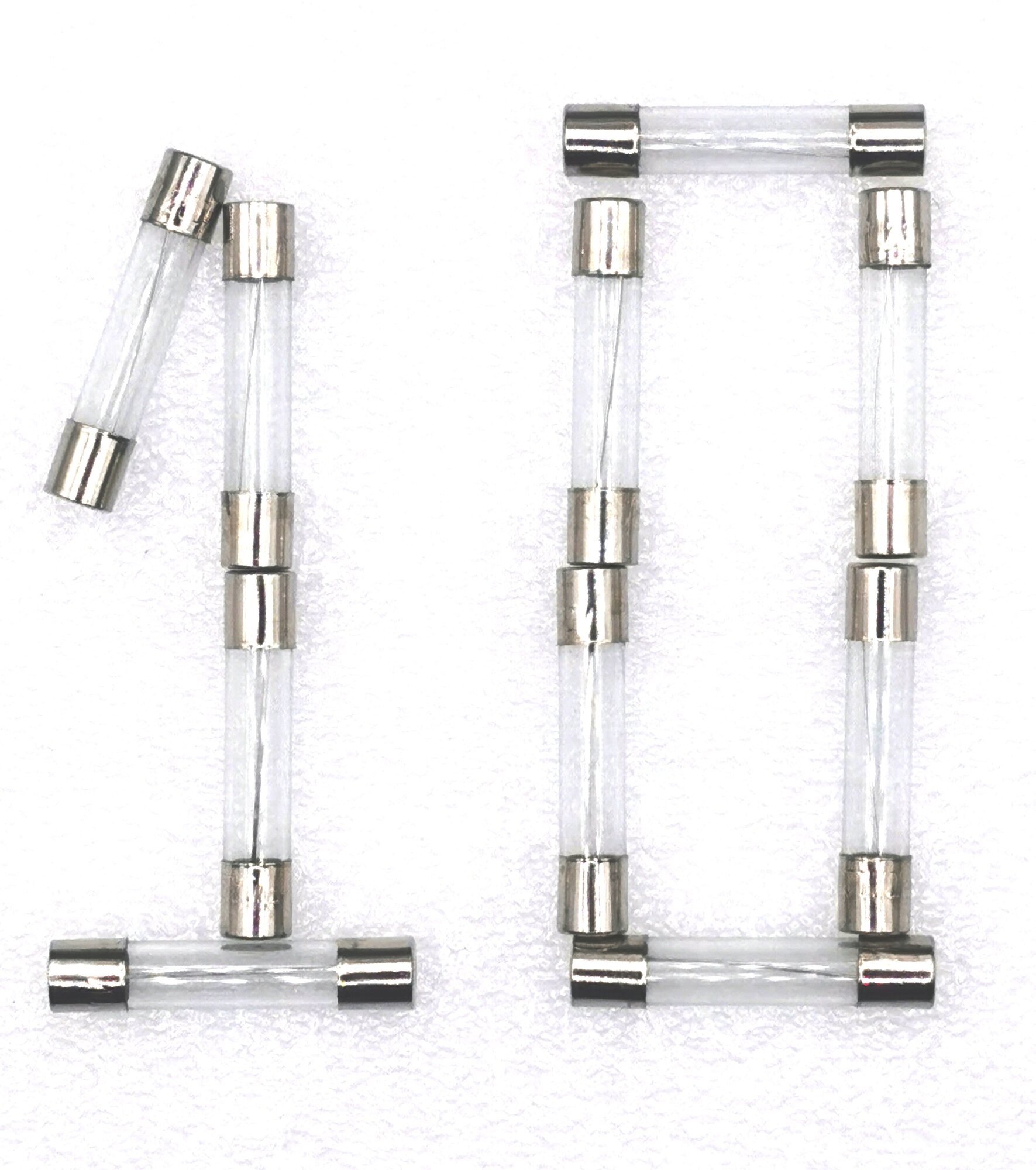 Предохранитель стеклянный 6х30 7A 10шт для электрических устройств