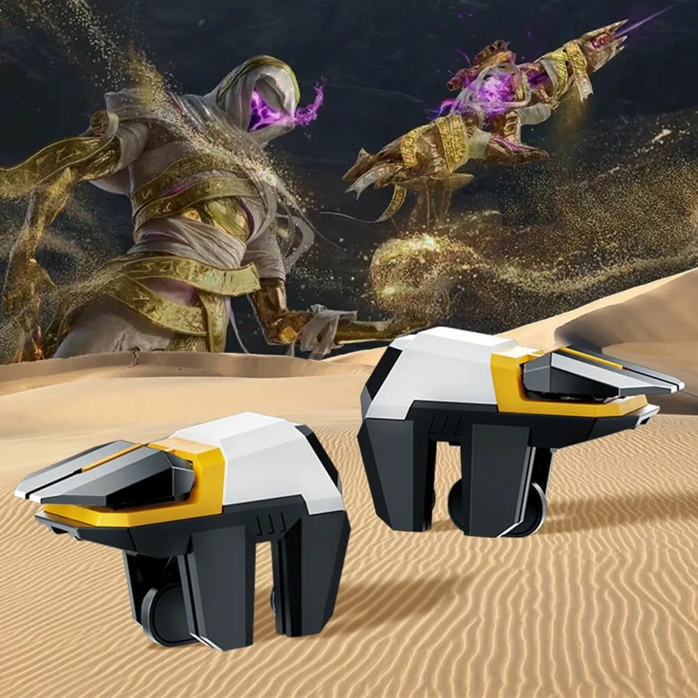 Контроллер для игр PUBG Mobile, триггер на 4/6 пальцев, механический помощник, аксессуар для стрельбы