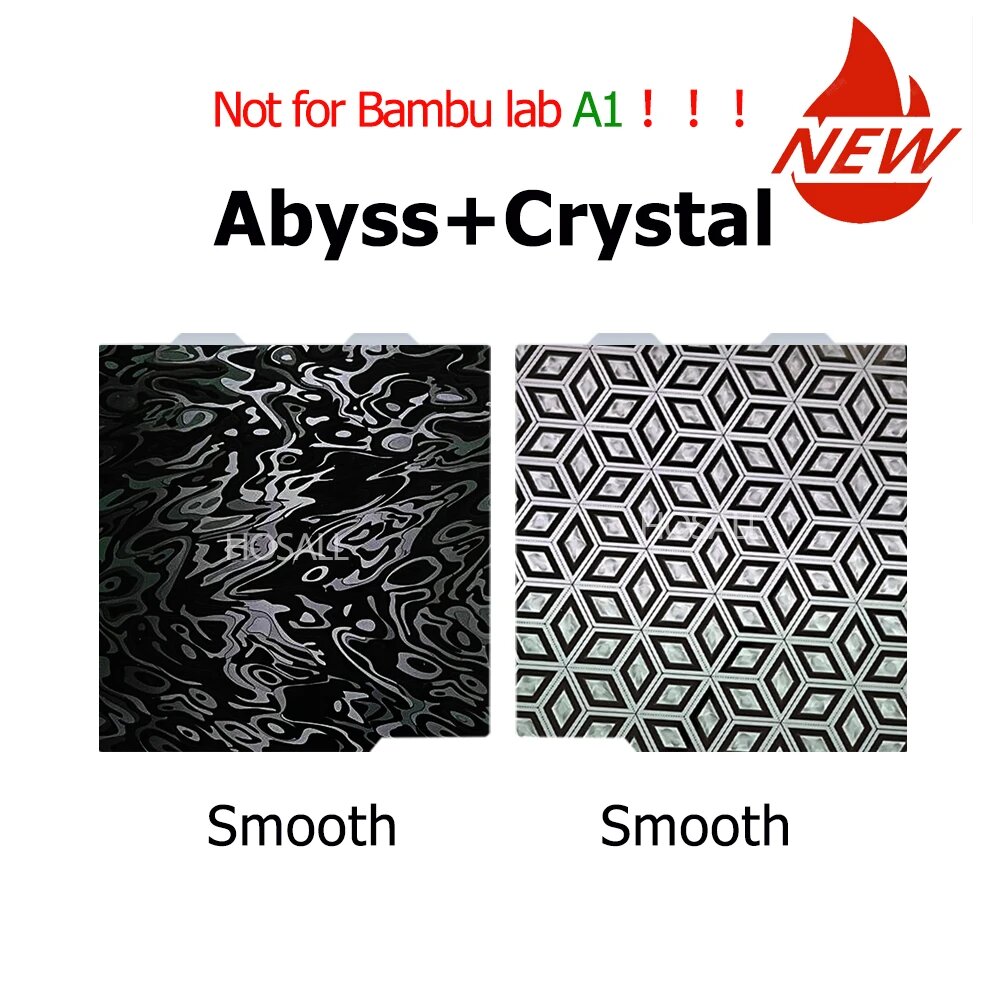 PEI-пластина Abyss 184x184 мм для Bambu Lab A1 Mini