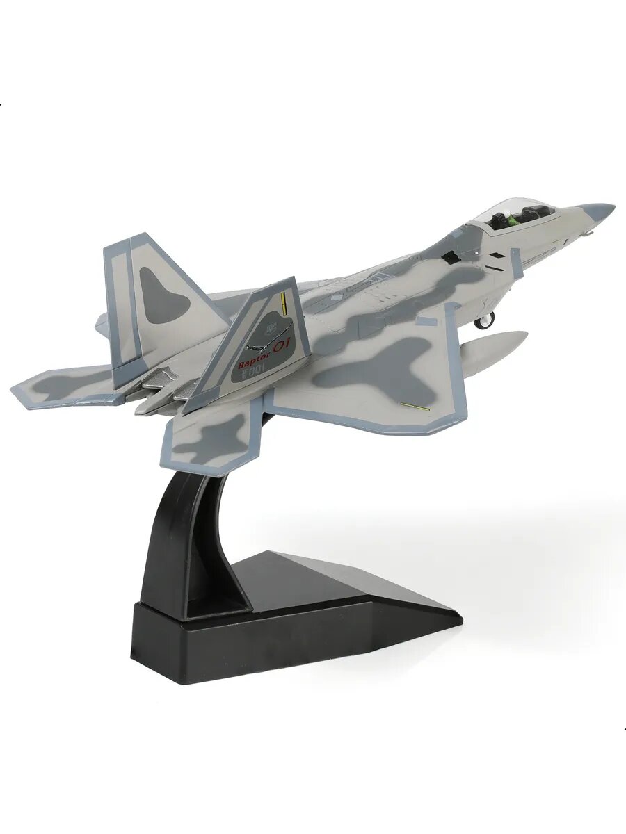 Модель F-22 Raptor 1:100 Металл AF91001 Spirit of America