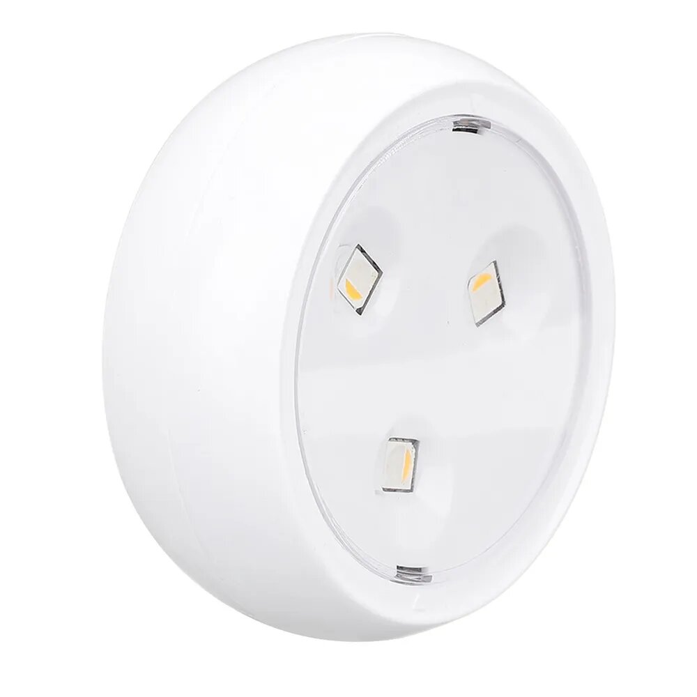 RGB LED Puck Lights Kit, Battery Powered, Wireless Remote Control, Under Cabinet Lighting — фото 1