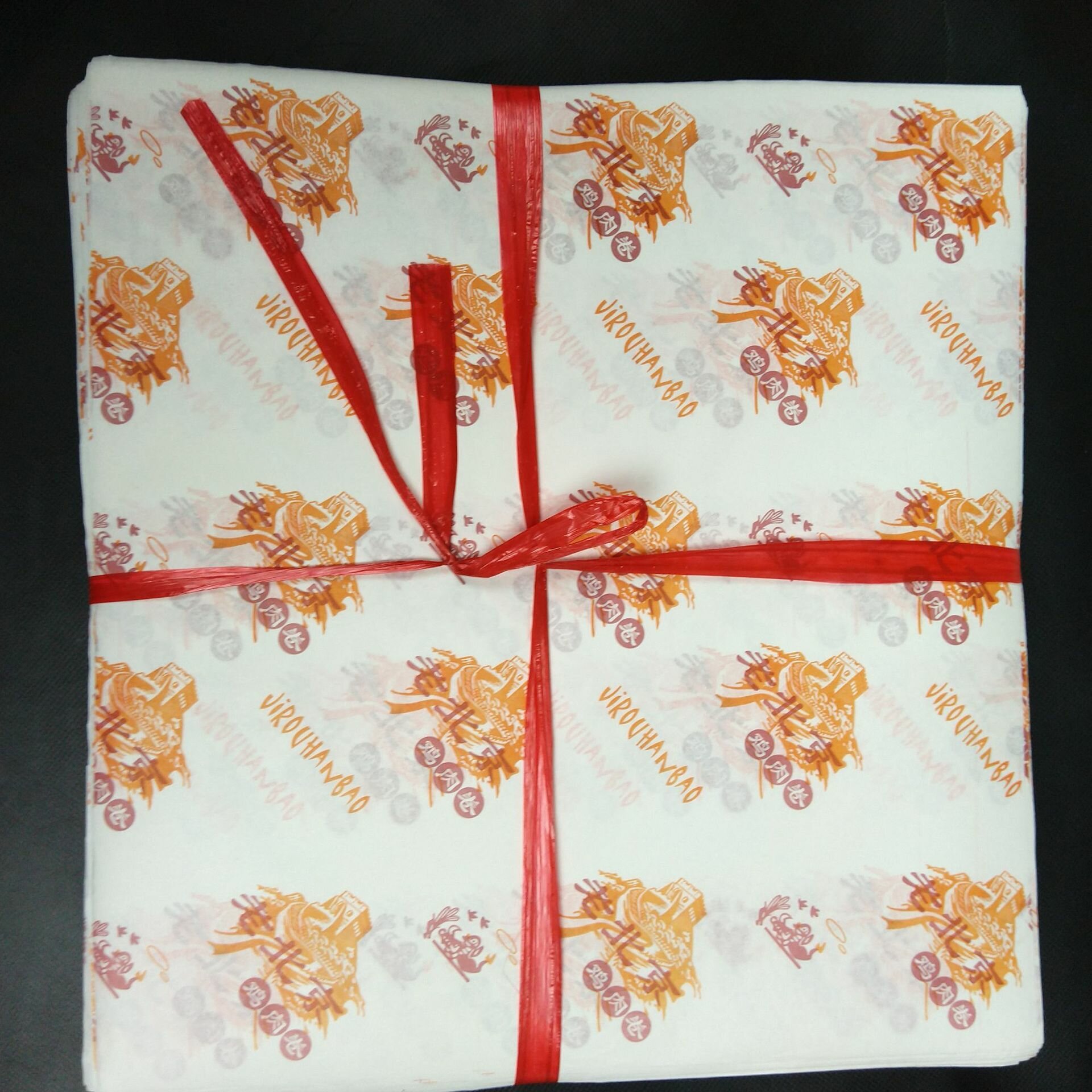 Одноразовая упаковочная бумага для бургеров Burger King, упаковочная бумага для мексиканских и старопекинских куриных роллов, бумага для тайваньских рисовых шариков.