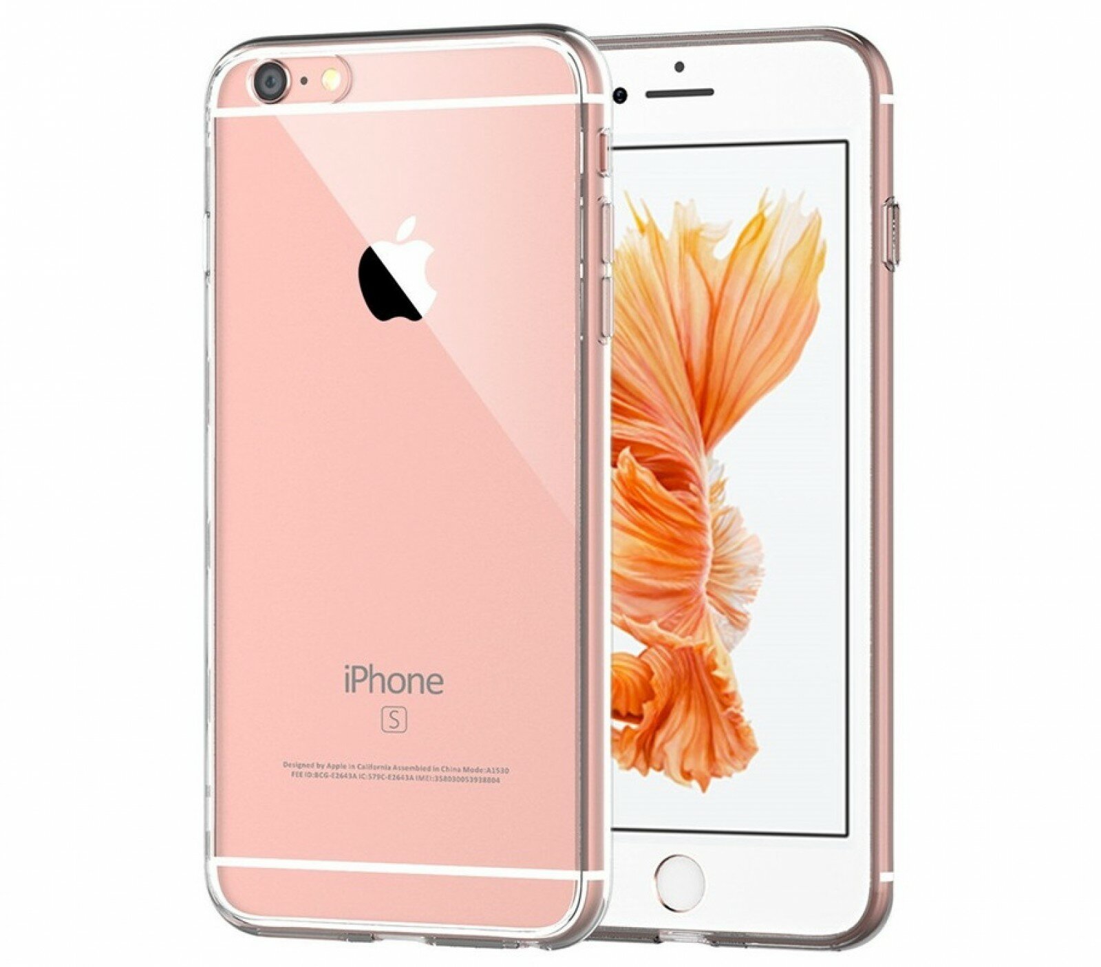 Чехол накладка MyPads для iPhone 6/6S 4.7 ультра-тонкий прозрачный силикон