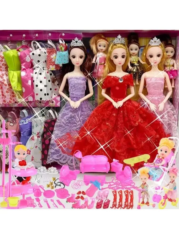 Кукла Барби в подарочной коробке, игрушка для девочек, подарок