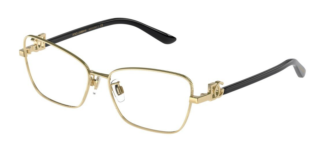 Оправа Dolce&Gabbana DG1338 02, металл, золотистая, для оптических линз