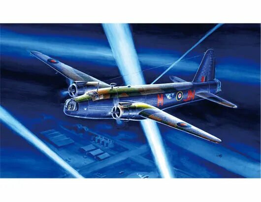 1/72 Британский бомбардировщик Wellington MK10Сборка моделей самолетов