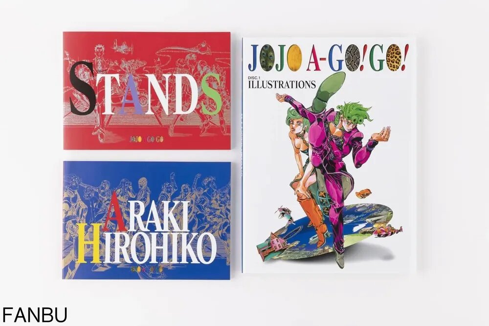 Печатная книга JOJO A-GO! GO! Illustrations Artbook by Hirohiko Araki — фото 1