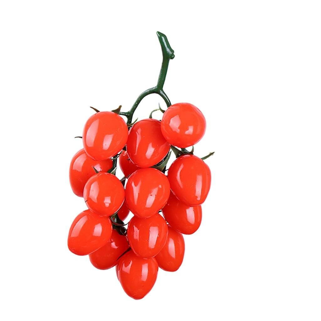Искусственные помидоры-черри, красный