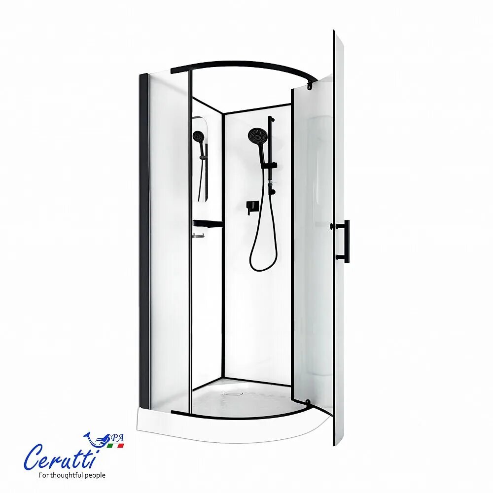 Душевая кабина Ceruttispa KORRA90BF 90x90x205