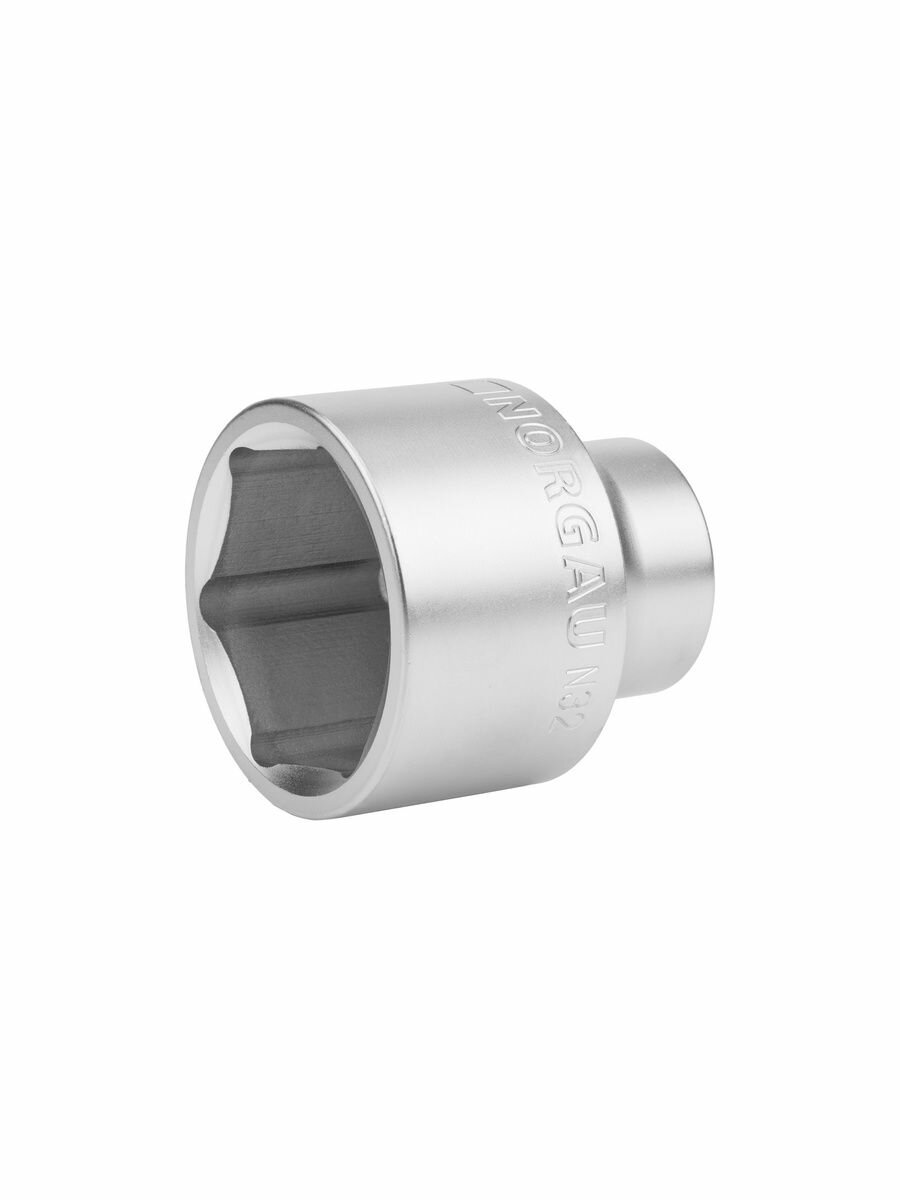 Головка на 50 NORGAU Industrial под квадрат 3/4 шестигранная удлиннённая с шариковой фиксацией, DIN 3124