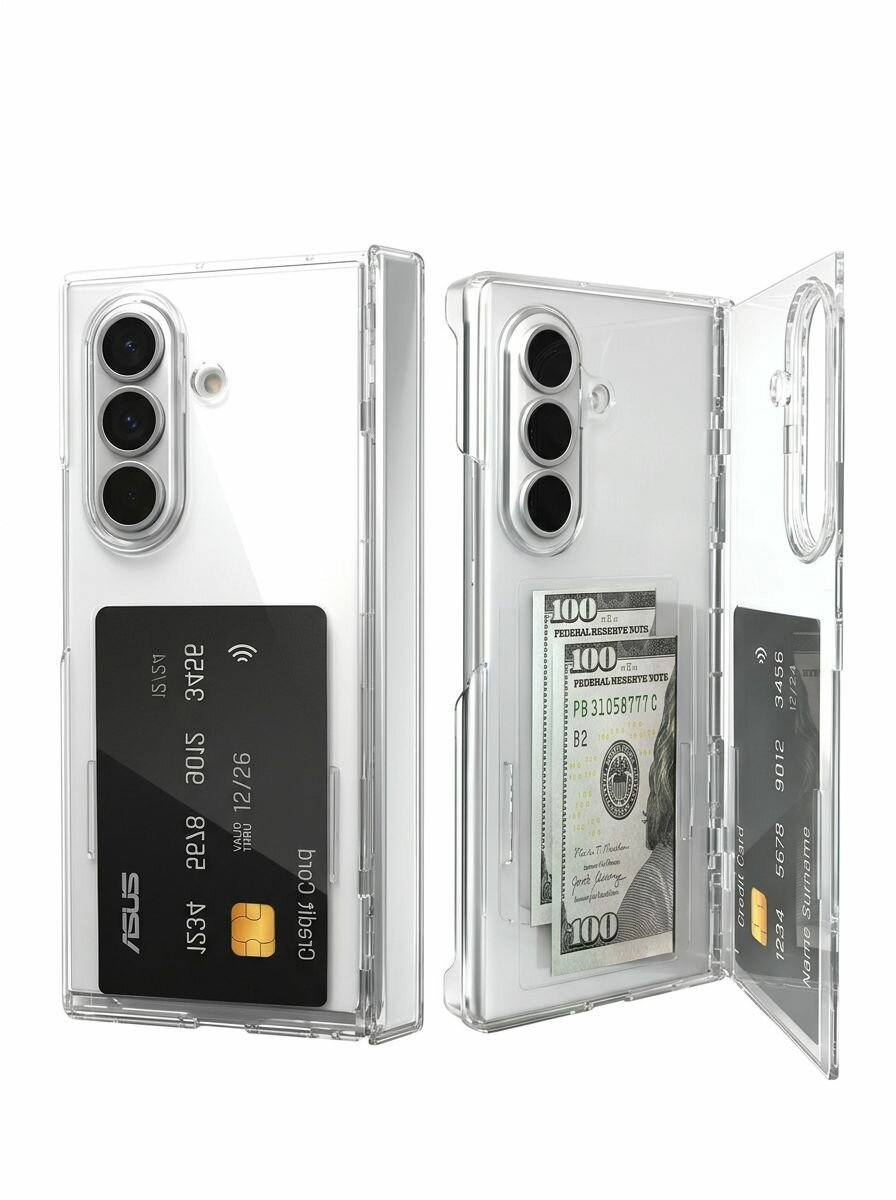 Чехол для Samsung Galaxy Z TriFold прозрачный