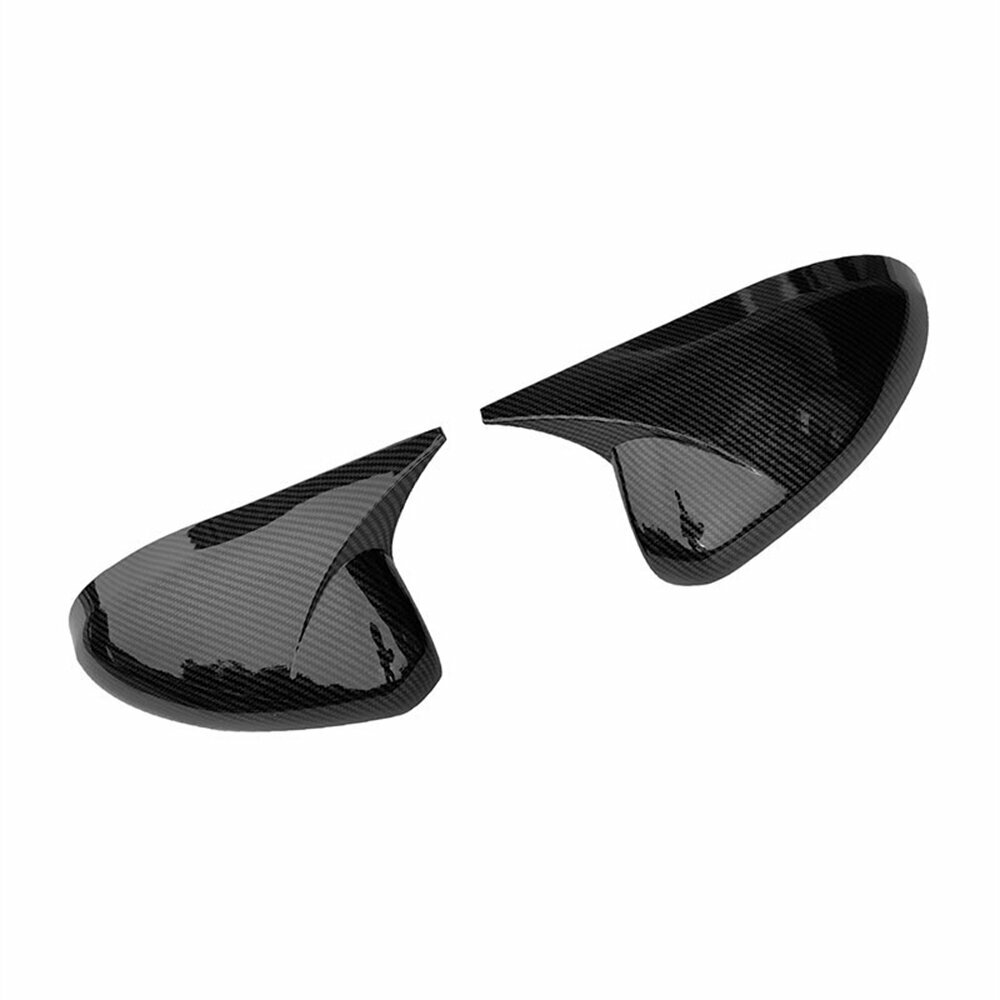 Fit 22-25 Subaru BRZ Toyota GR86 Side Mirror Cover Cap ABS Carbon Fiber Print