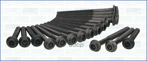 Болты ГБЦ (к-т) MB W201, W124, T1, Sprinter 2.0D-2.3D, Daewoo, SsangYong Ajusa арт. 81012500