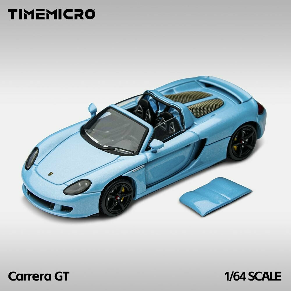 Модель автомобиля Porsche Carrera GT Gulf, 1:64, TimeMicro - коллекционная из сплава