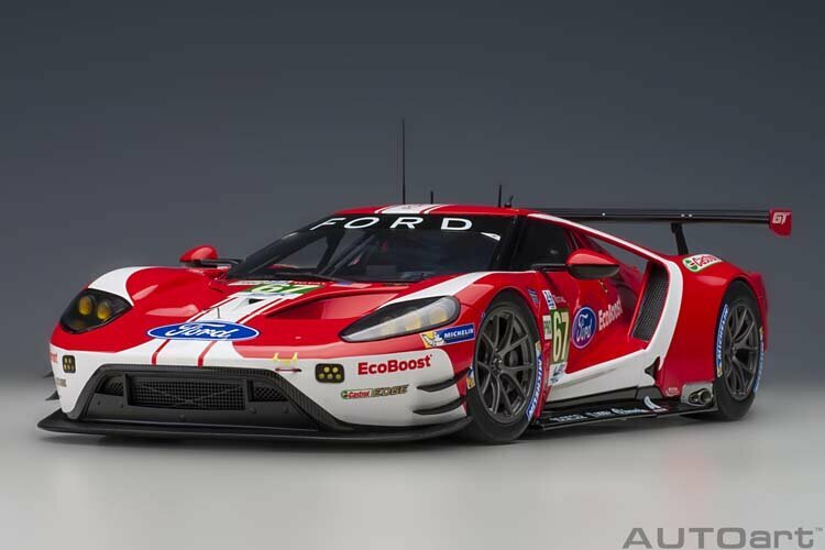 AUTOart Масштаб 1:18 Ford GT 2019 Ле-Ман гоночная машина Модель
