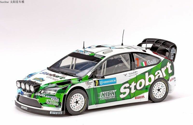Модель автомобиля SunStar в масштабе 1:18: Ford Focus RS WRC
