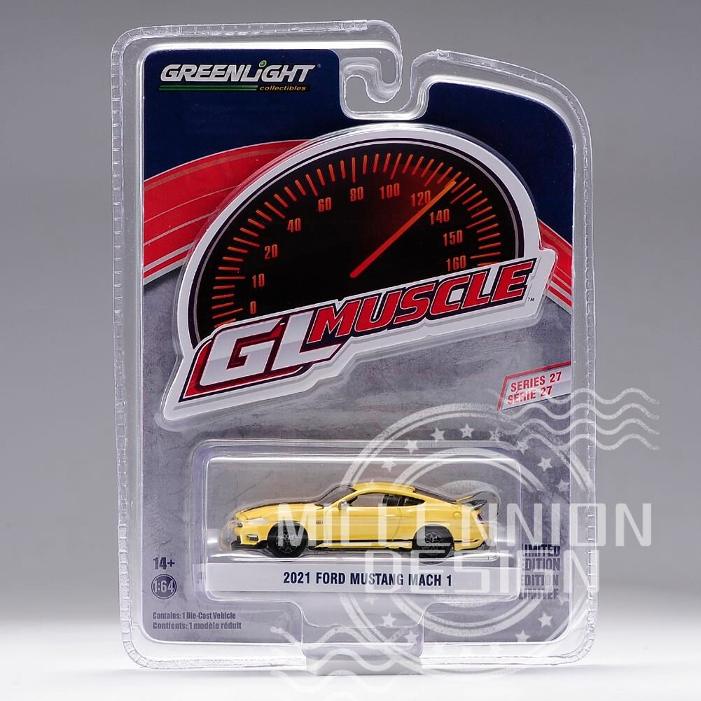 GreenLight Модель Машины Сплав 1:64 Масштаб Модели(2021FORD Форд Мустанг)