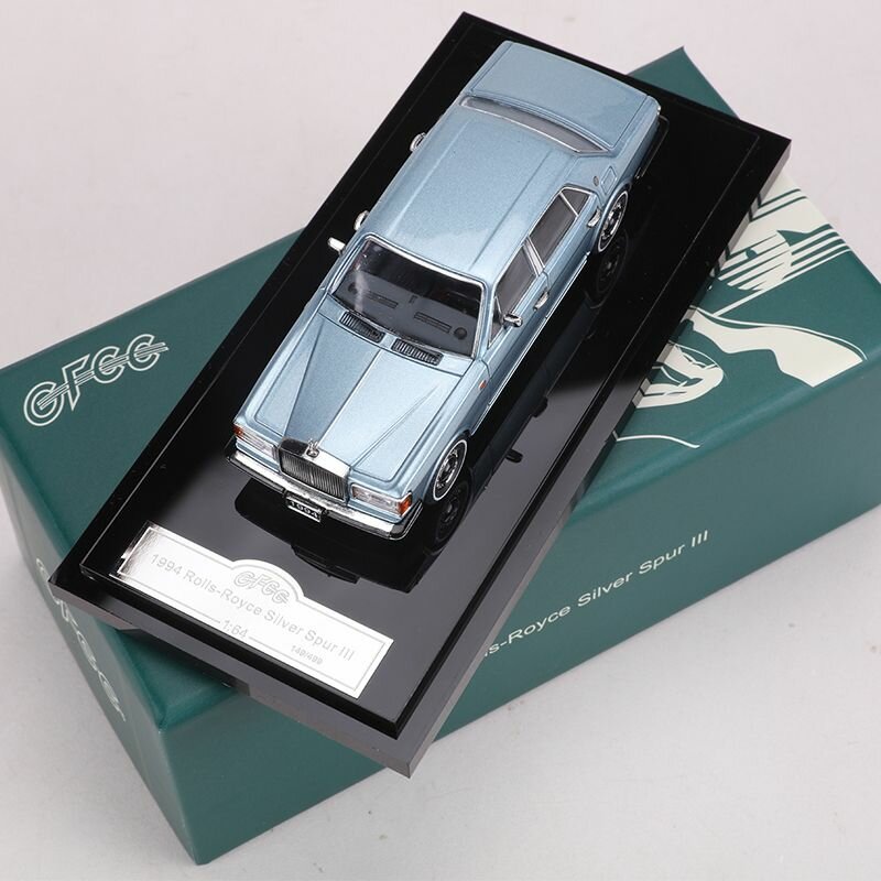 GFCC 1:64 1994 Rolls-Royce Silver Spur Классический автомобиль Литая модель