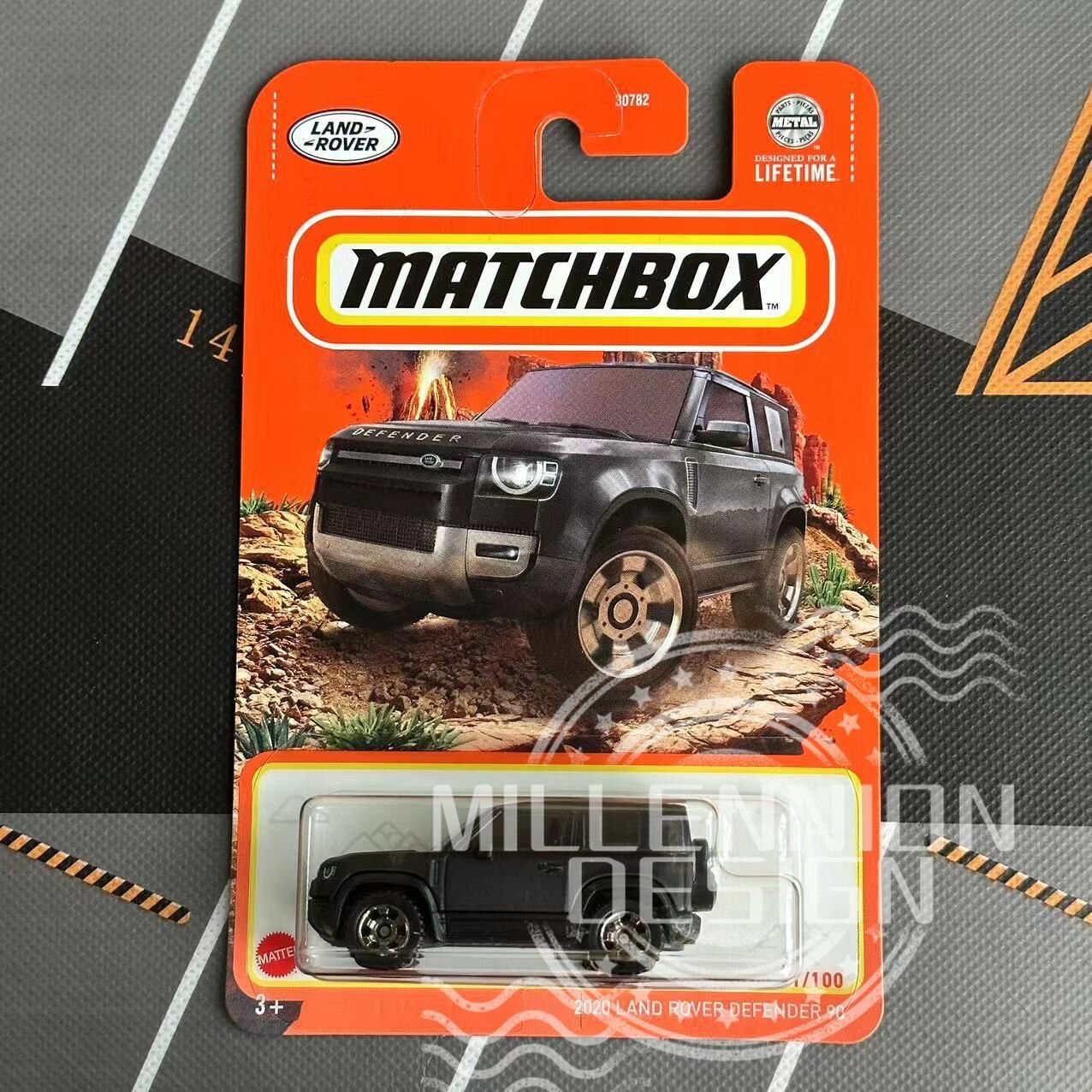 Matchbox городские герои 1:64 литой автомобиль(K61Командир Лендровера)