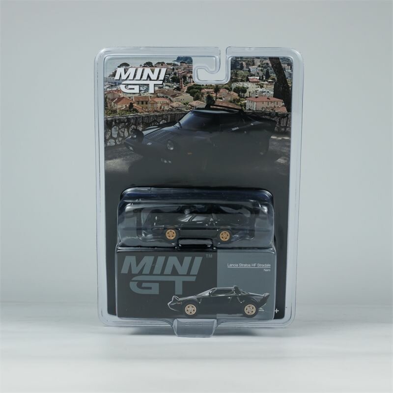 MINI GT x Majorette, литая коллекционная машинка 1:64(846-Lancia Stratos HF)