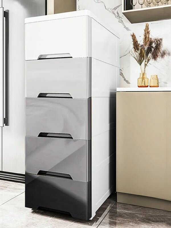 GAIYI Комод для одежды 84*40*30 см c 5 ящиками с органайзерами