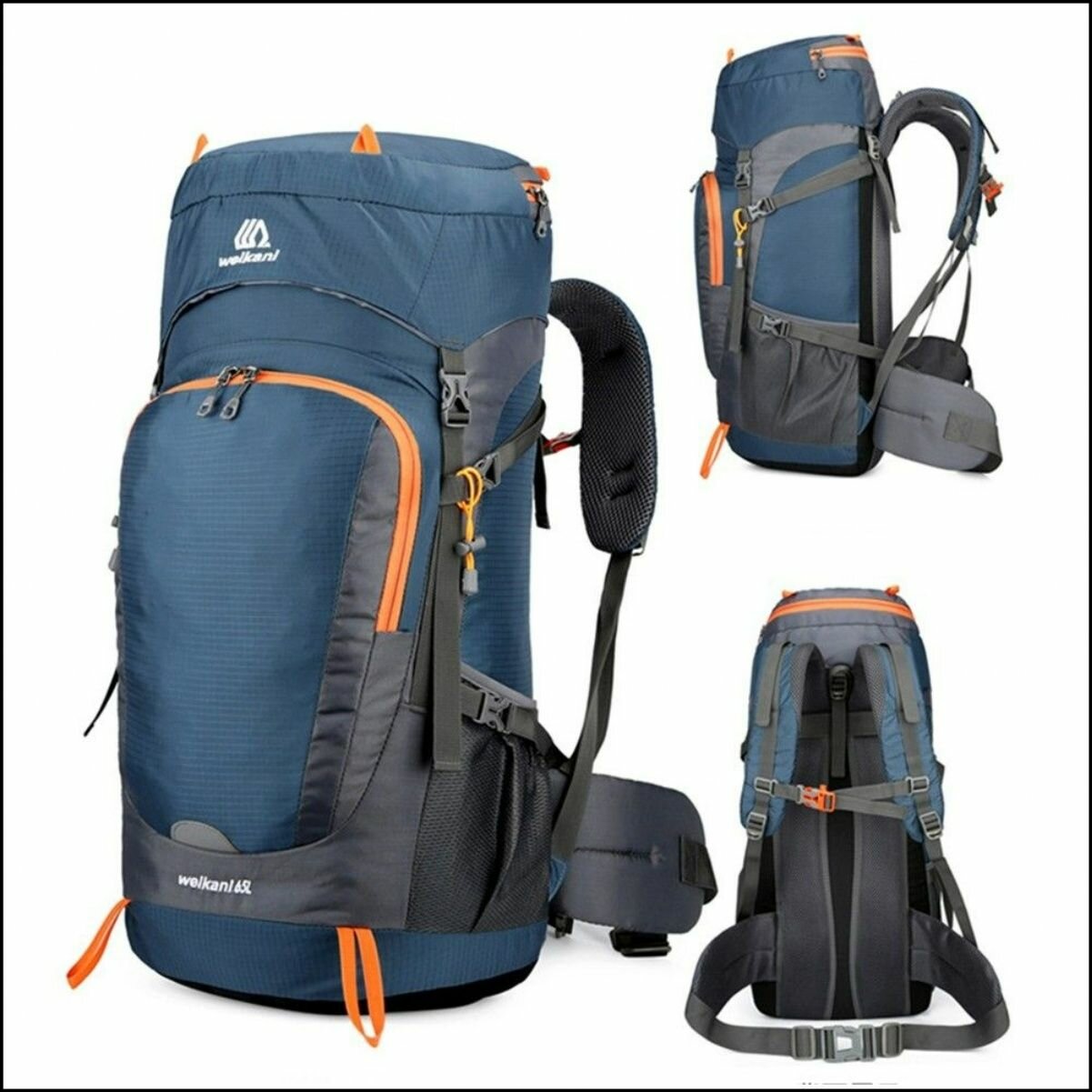 65L Походный Рюкзак Outdoor Sport Travel Daypack для Кемпинга Треккинга Туризма