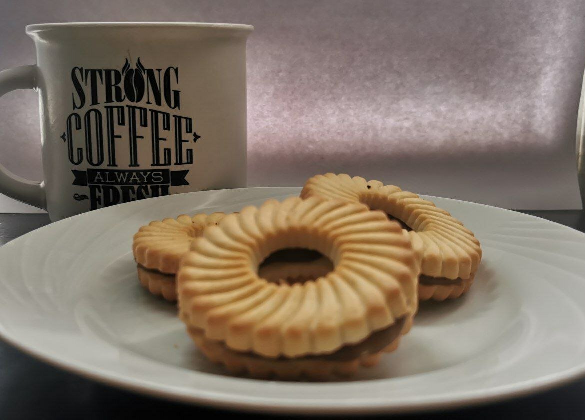 Печенье в коробке Вознесенское, с вареной сгущенкой, 400 г к чаю