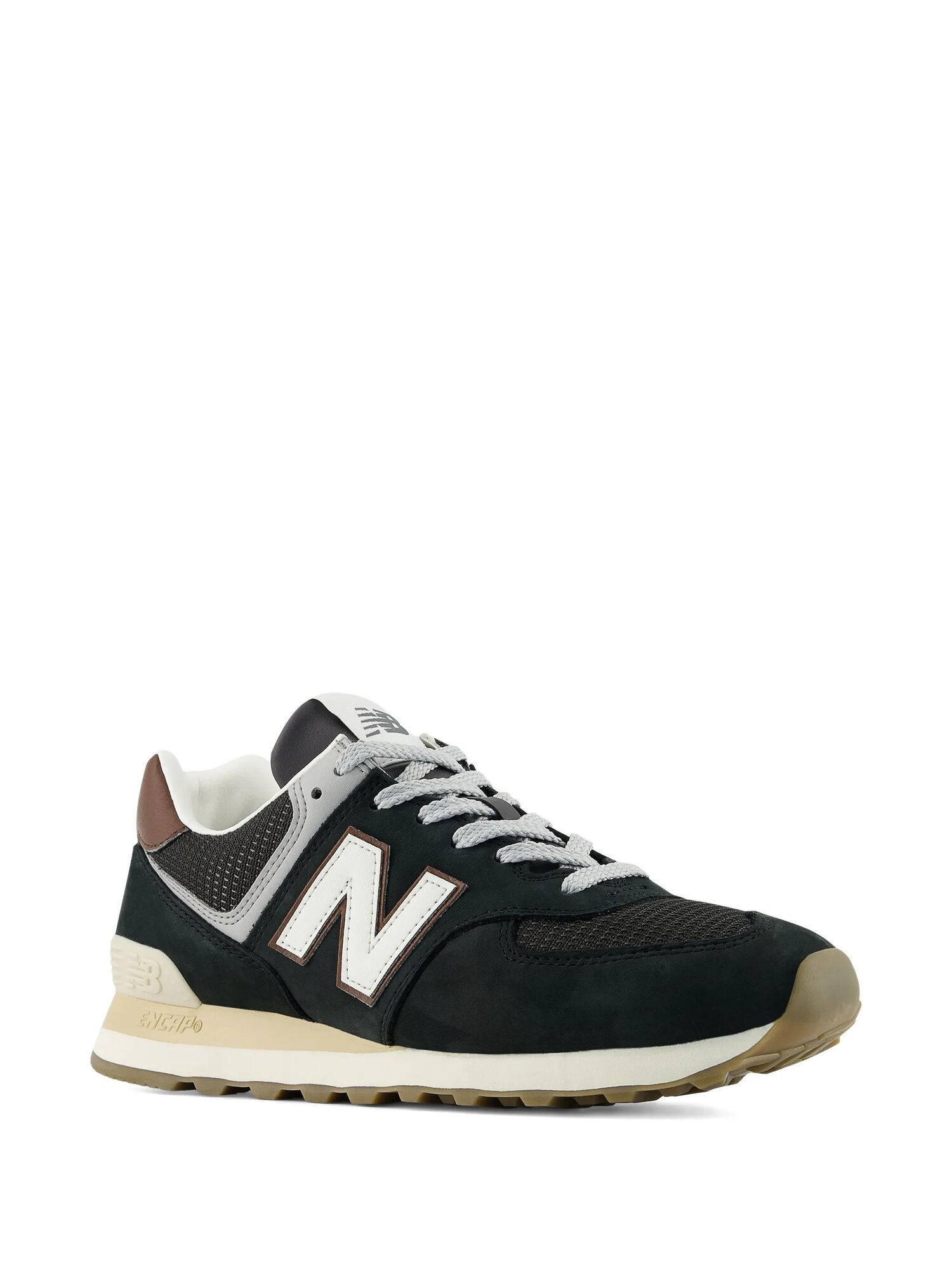Кроссовки New Balance 574, размер 10 US, brown — фото 1