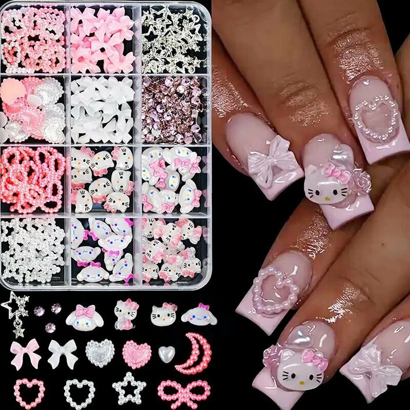 12 мультфильм Sanrio Маникюр Аксессуары