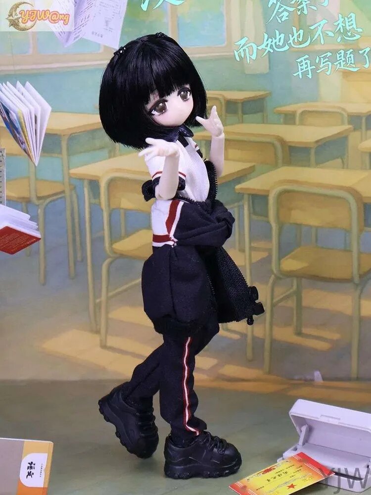 Куклы MJD, 1/8, 20 см, сменная одежда, тело из ПВХ, куклы аниме BJD, коллекционные игрушки, бренд momotale-YJW