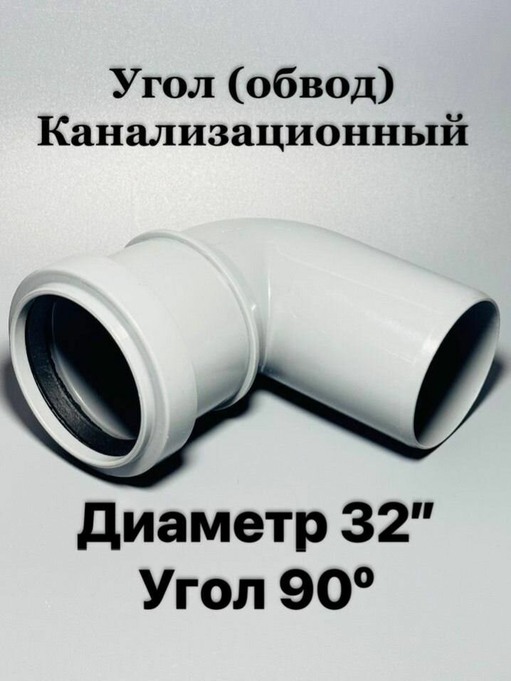 Угол (отвод) ПП 32/90 труба