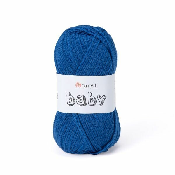 Пряжа YarnArt Baby 209 (5 мотков по 50г/150м) темно-синий