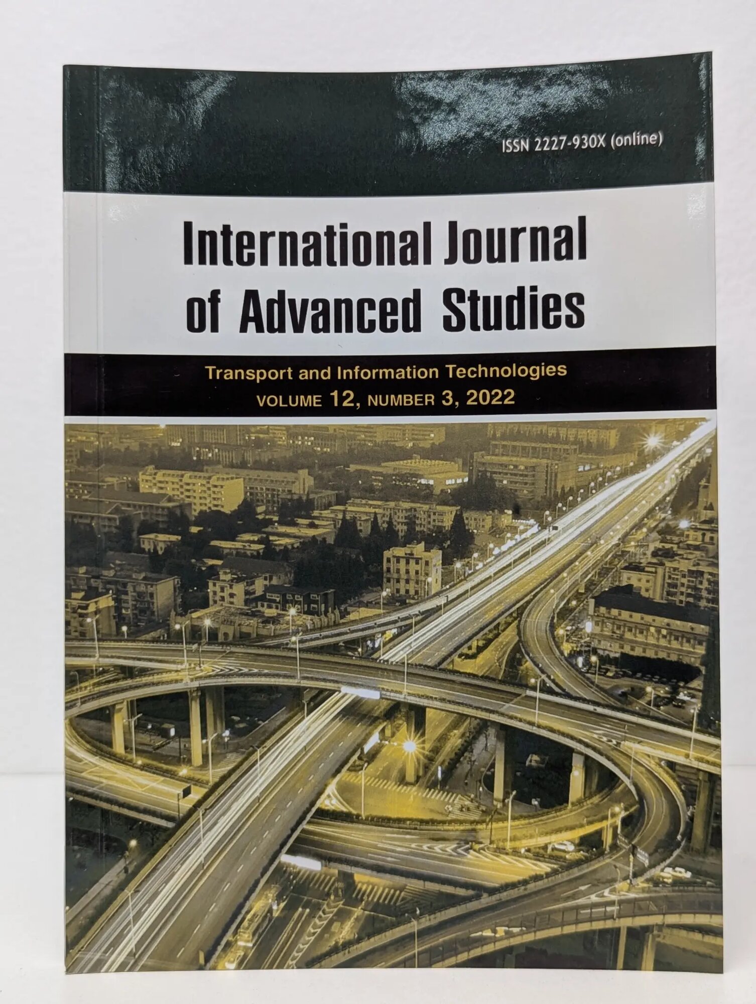 International Journal of Advanced Studies. Transport and Information Technologies. Выпуск № 12/2022 Сборник 2022