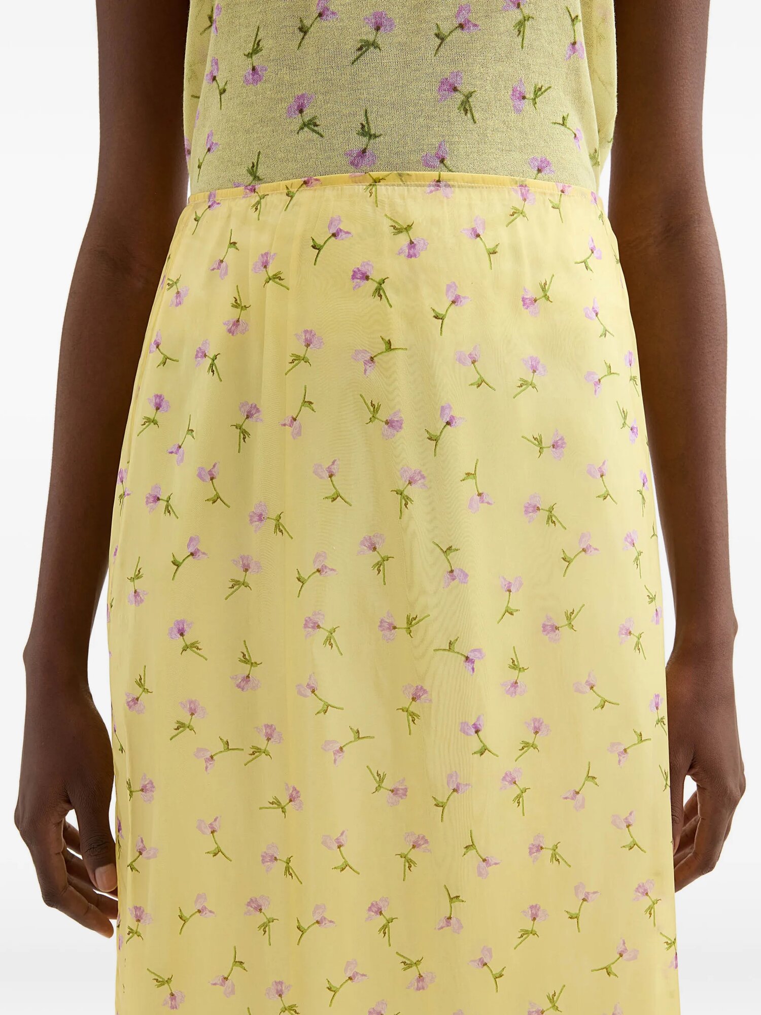 Юбка Jil Sander, размер 38, yellow — фото 1