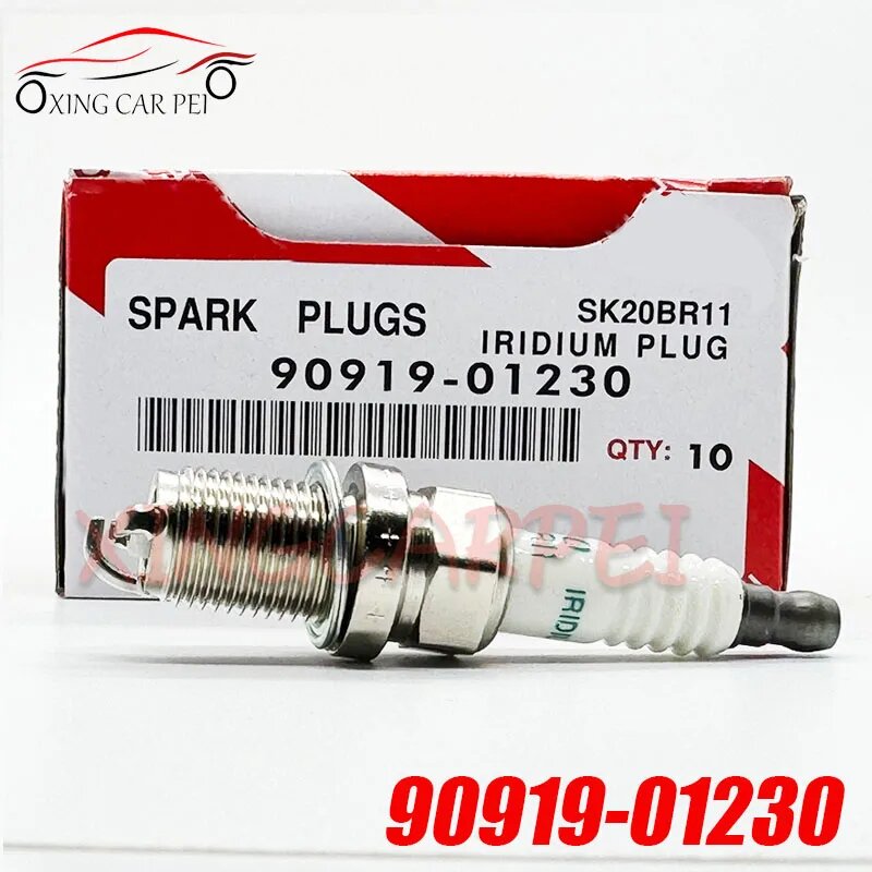 4 шт. Иридиевая свеча зажигания 90919-01230 Toyota Avensis Verso