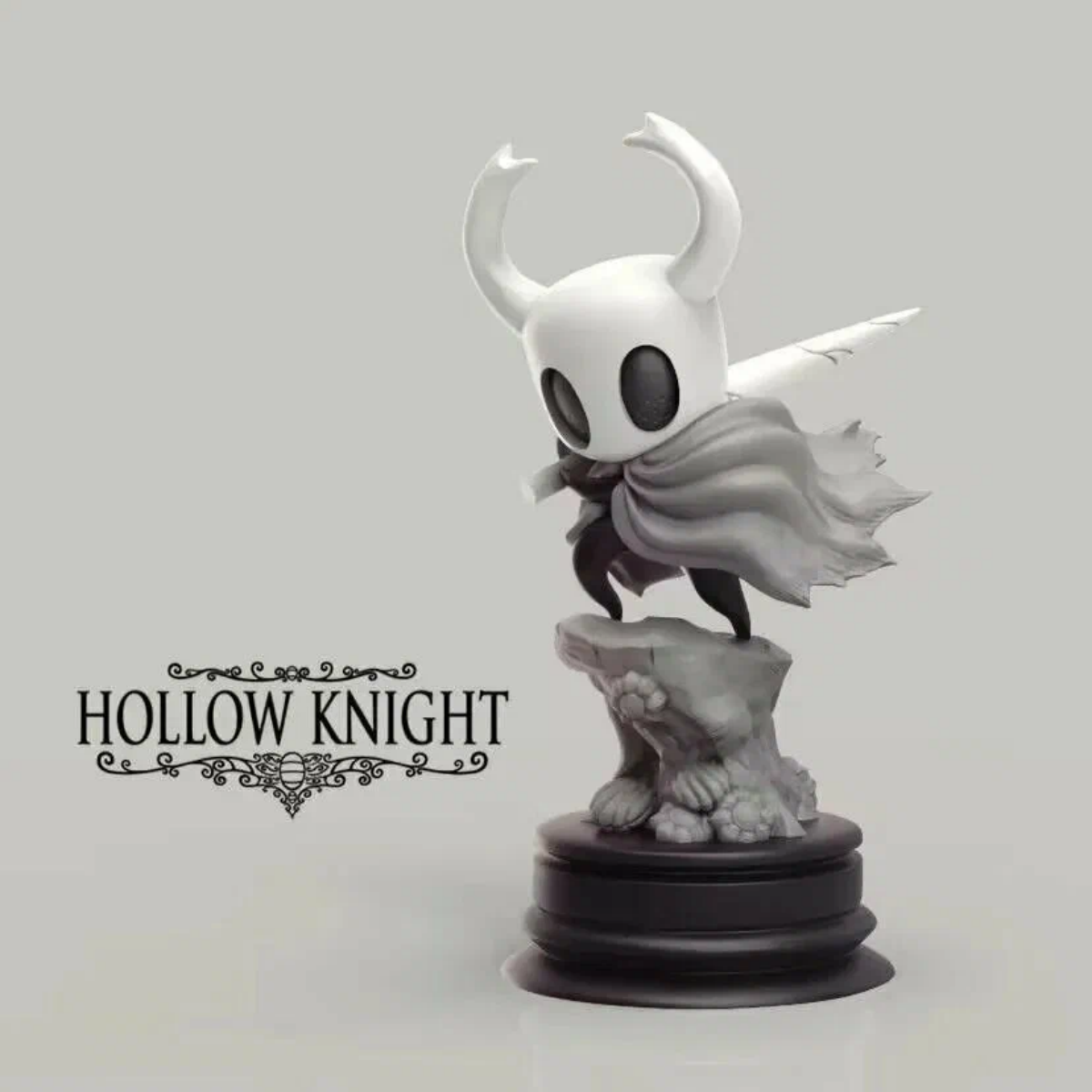 Фигурка Hollow Knight - Рыцарь (12см) / Полый Рыцарь / Маленький Рыцарь